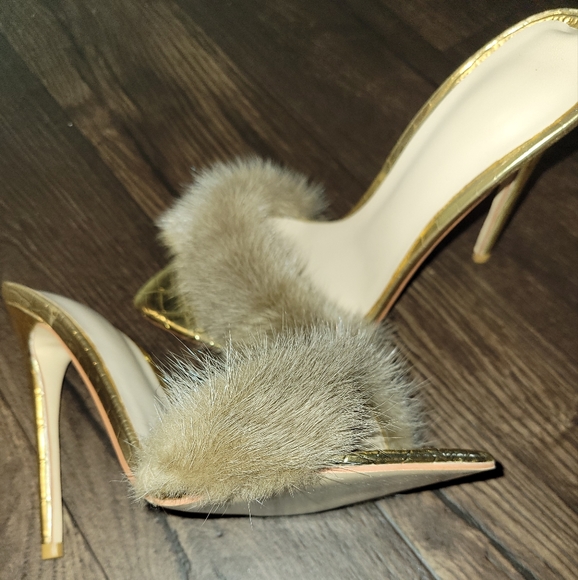 Shoes | Fur Mules | Poshmark